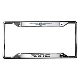 Chrysler 300 Custom & Personalized License Plate Frames — CARiD.com