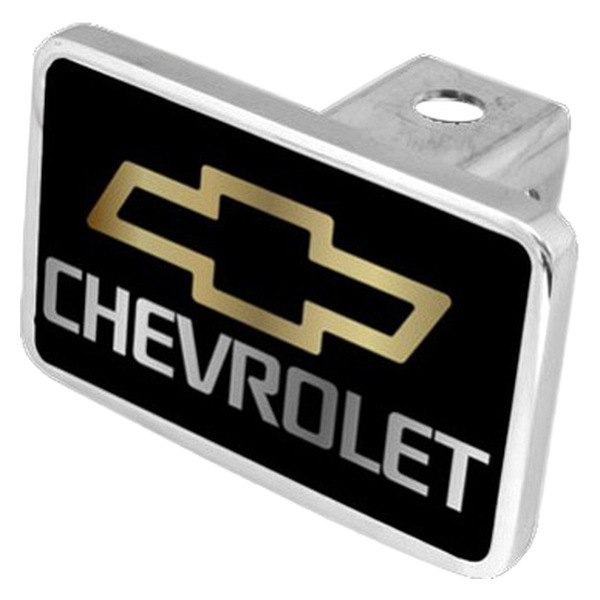 Eurosport Daytona® - General Motors Black Premium Hitch Cover with ...