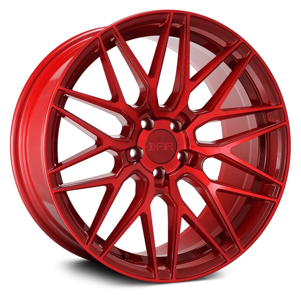 F1R® F103 Wheels - Candy Red Rims