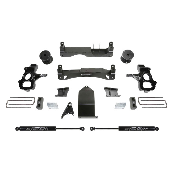 Fabtech® K1116M - 4" Basic Front and Rear Suspension Lift Kit
