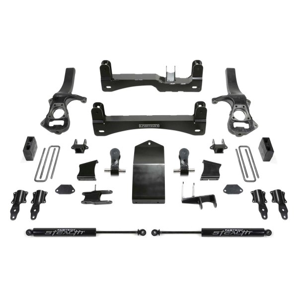 Fabtech® K1136M - 4" Basic Front and Rear Suspension Lift Kit