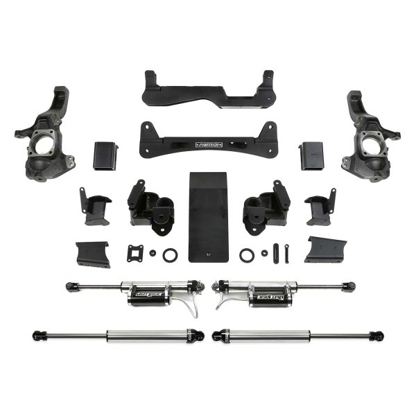 Fabtech® K1162DL - 6" Raised Torsion Front and Rear Suspension Lift Kit