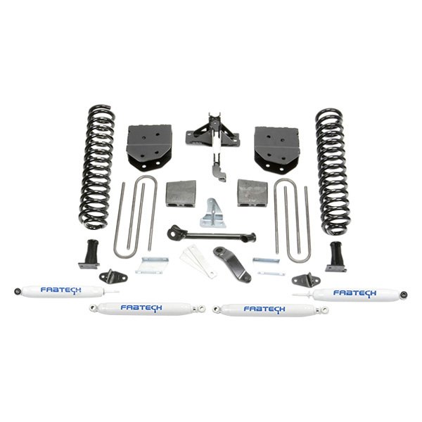 Fabtech® K2118 - 6" x 6" Basic Front and Rear Suspension Lift Kit