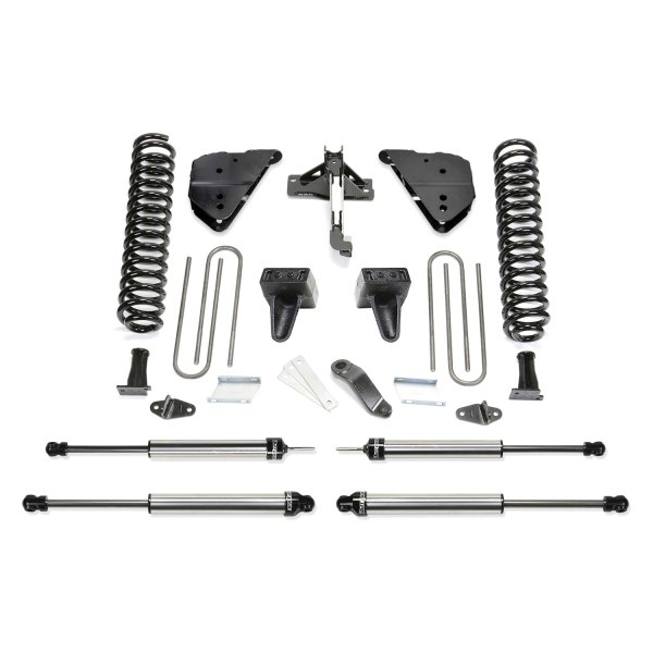 Fabtech® K2412DL - 6" x 6" Basic Front and Rear Suspension Lift Kit