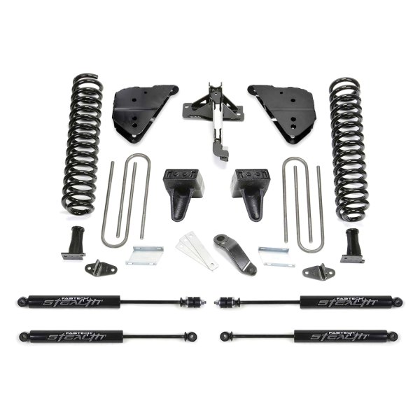 Fabtech® K2412M - 6" x 6" Basic Front and Rear Suspension Lift Kit