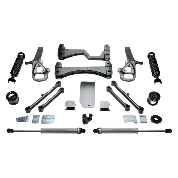 Fabtech® K3087DL - 6" Performance Front and Rear Suspension Lift Kit