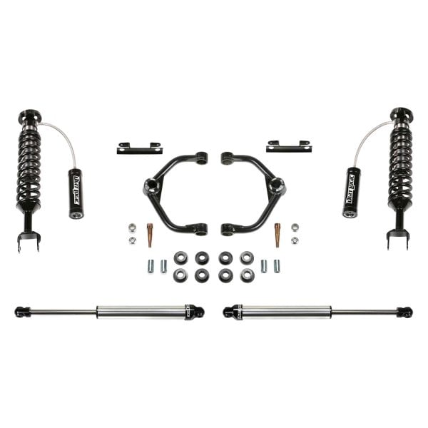 Fabtech® K3172DL - 3" Uniball UCA Front and Rear Suspension Lift Kit