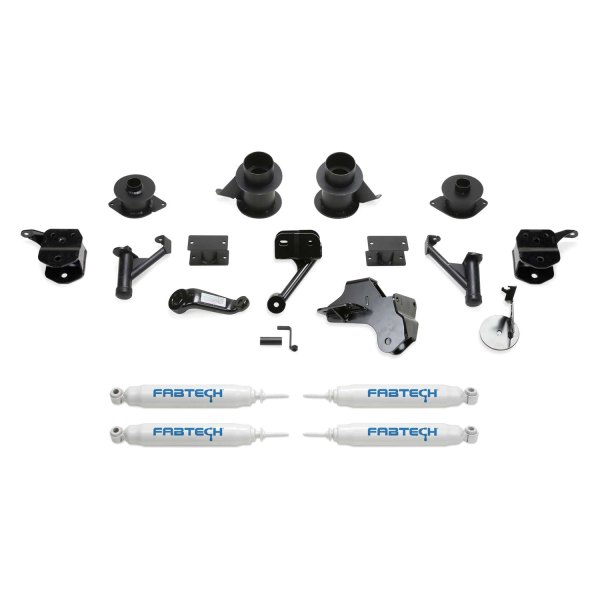Fabtech® K3173 - 5" Basic Front and Rear Suspension Lift Kit