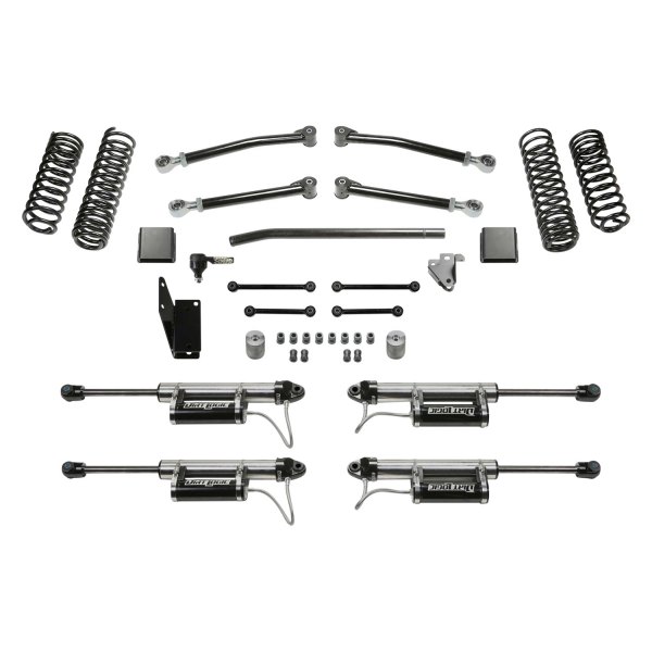 Fabtech® K4176DL - 5" Trail Front and Rear Suspension Lift Kit