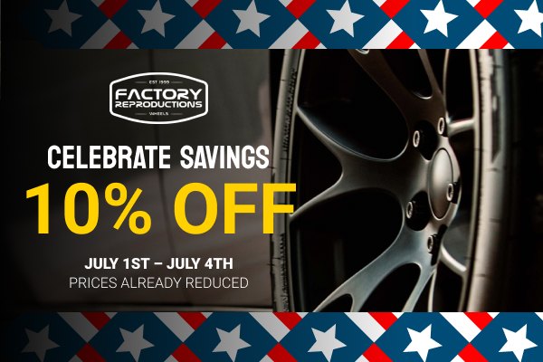 FACTORY REPRODUCTIONS REPLICAS® FR 99 Wheels - Chrome Rims