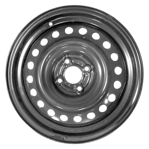 Factory Steel® STL62791U45 - 20-Hole Black 16x6 Steel Factory Wheel