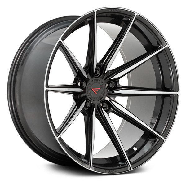 FERRADA® FORGE-8 FR10 Wheels - Graphite with Machined Face Rims