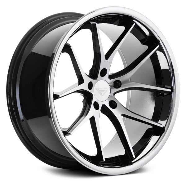 FERRADA® FR2 Wheels - Black with Machined Face Rims