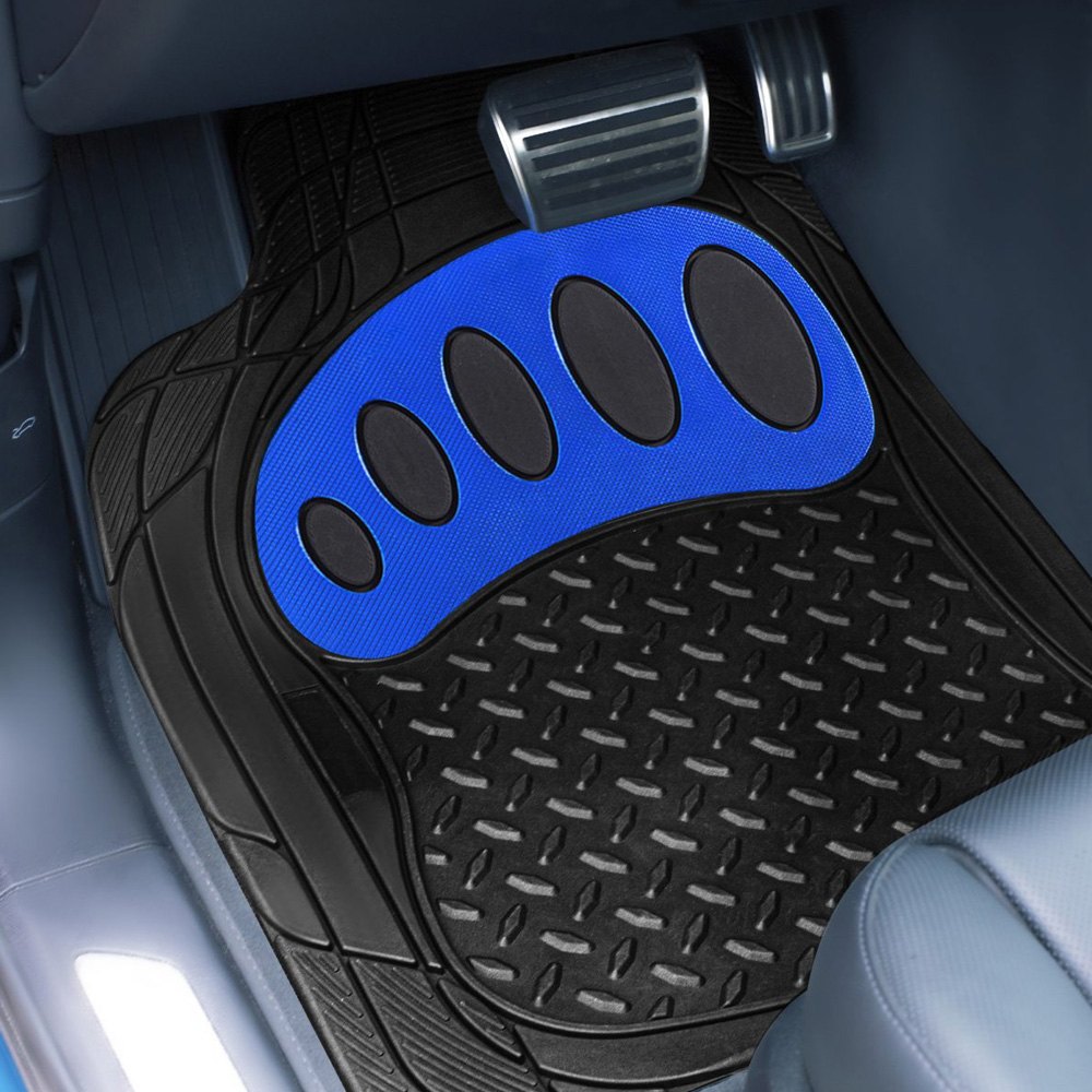 FH Group® - Trimmable ClimaProof™ Rubber Floor Mat Set