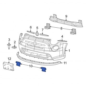 Fiat OEM Bumpers - Genuine Front & Rear Bumpers | CARiD