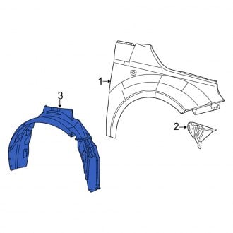 Fiat 500 OEM Fenders - Factory Front & Rear Fenders | CARiD