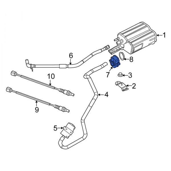Fiat OE 4861959AD - Evaporative Emissions System Leak Detection Pump