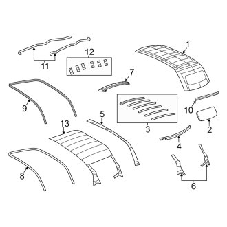 2013 Fiat 500 OEM Body & Exterior Parts | CARiD