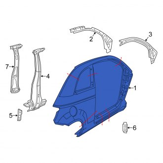 Fiat 500 Body Tubs & Side Panels — CARiD.com