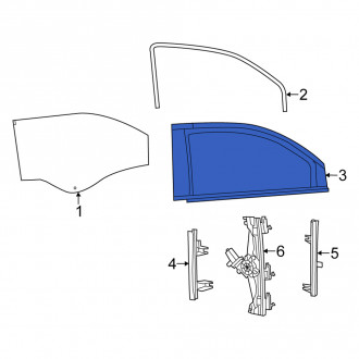 Fiat 500 Replacement Window Seals | CARiD