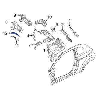 Fiat 500 OEM Quarter Panels & Parts | Rear & Front — CARiD.com