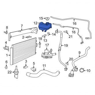 Fiat 500 Coolant Overflow Tanks | CARiD