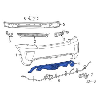 Fiat Replacement Bumper Spoilers | Valances, Deflectors — CARiD.com