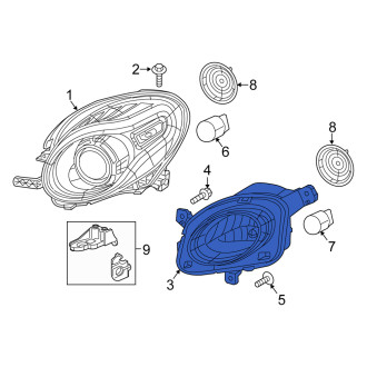 Fiat 500 OEM Signal Lights | LED, Parking, Corner — CARiD.com