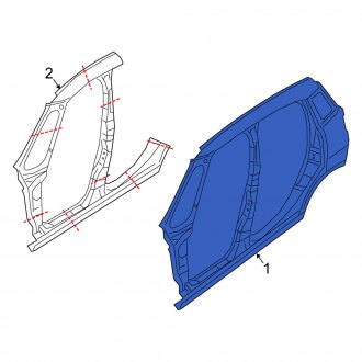 Fiat 500 Body Tubs & Side Panels — CARiD.com