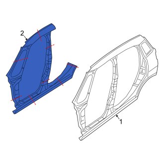 Fiat 500 Body Tubs & Side Panels — CARiD.com