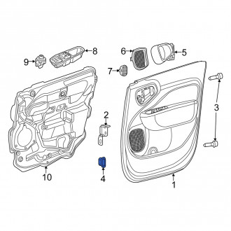 Fiat 500 OEM Doors & Parts - Shells, Panels, Armrests | CARiD
