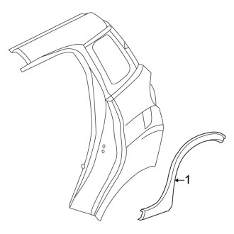 2020 Fiat 500 Replacement Quarter Panels - CARiD.com