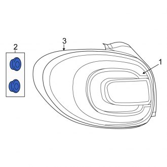 Fiat OE™ Tail Lights - CARiD.com