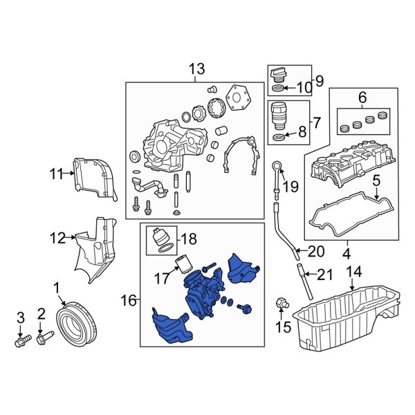 Fiat OE 68189842AA - Engine Oil Filter Housing