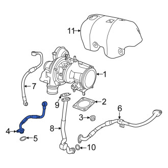 Fiat 500X Turbo & Supercharger Lines, Hoses, Fittings — CARiD.com