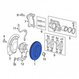 Fiat 500X OEM Brake, Steering, Suspension Parts | CARiD