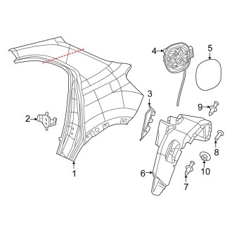 2020 Fiat 500X OEM Quarter Panels & Parts | CARiD