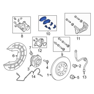 Fiat 500X OEM Brake Parts | Pads, Bleeders, Rotors — CARiD.com