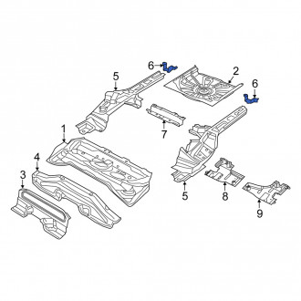 Fiat 500X Replacement Chassis Frames & Rails - CARiD.com