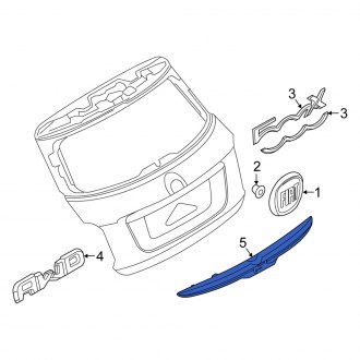 Fiat 500X OEM Trunks & Parts | Lids, Rear Panels — CARiD.com