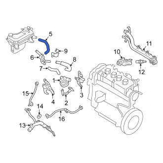 Fiat 124 Spider Coolant Overflow Tanks — CARiD.com