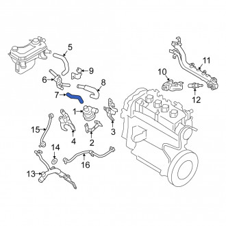 Fiat 124 Spider Coolant Overflow Tanks — CARiD.com