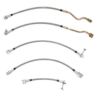 2001 Chevy S-10 Pickup Brake Lines & Hoses | Braided, Extended — CARiD.com