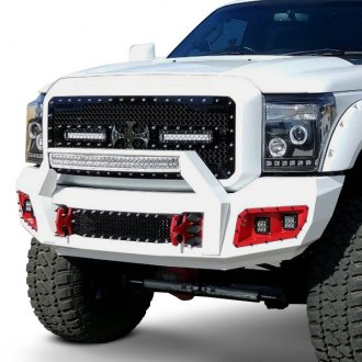 2013 Ford F-250 Off-Road Steel Front Bumpers — CARiD.com