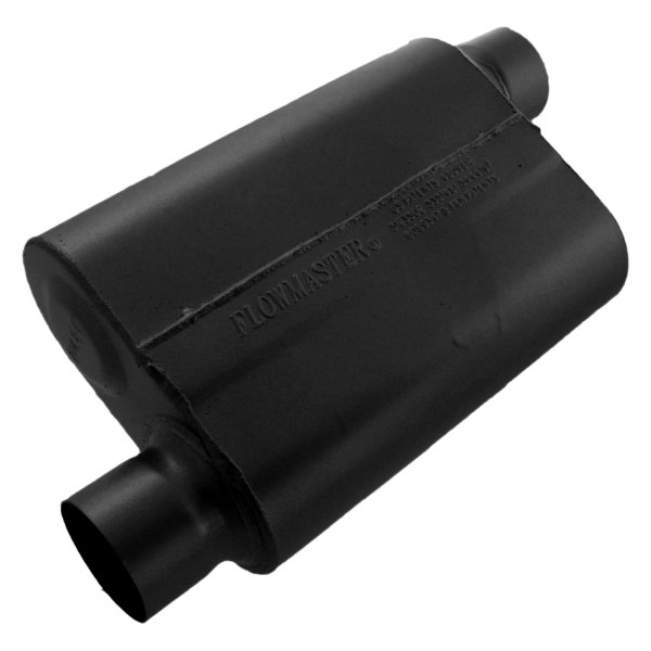 Flowmaster® 43043 - 40 Series Aluminized Steel Oval Black Exhaust ...