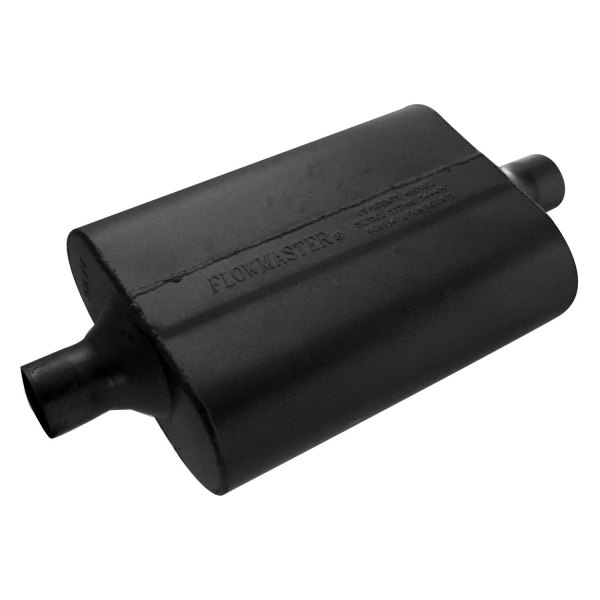 Flowmaster® 942040 - 40 Series Delta Flow™ Aluminized Steel Oval Black ...