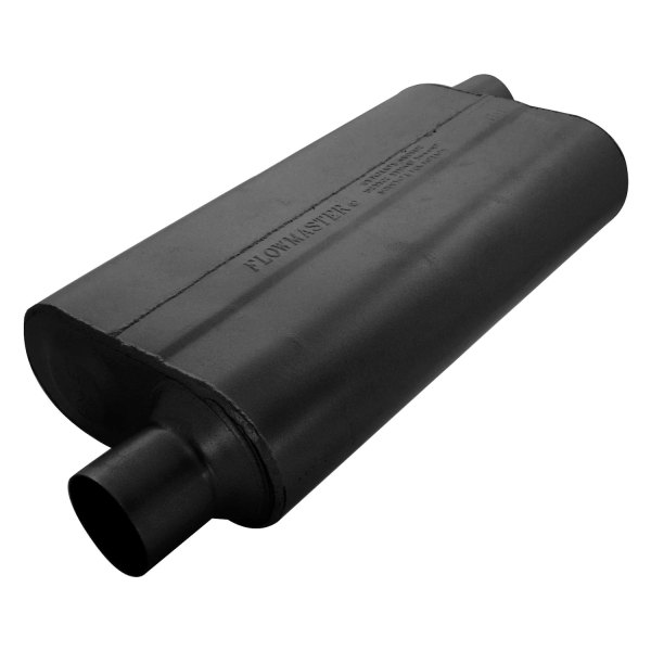 Flowmaster® 942553 - 50 Series Delta Flow™ Aluminized Steel Oval Black ...