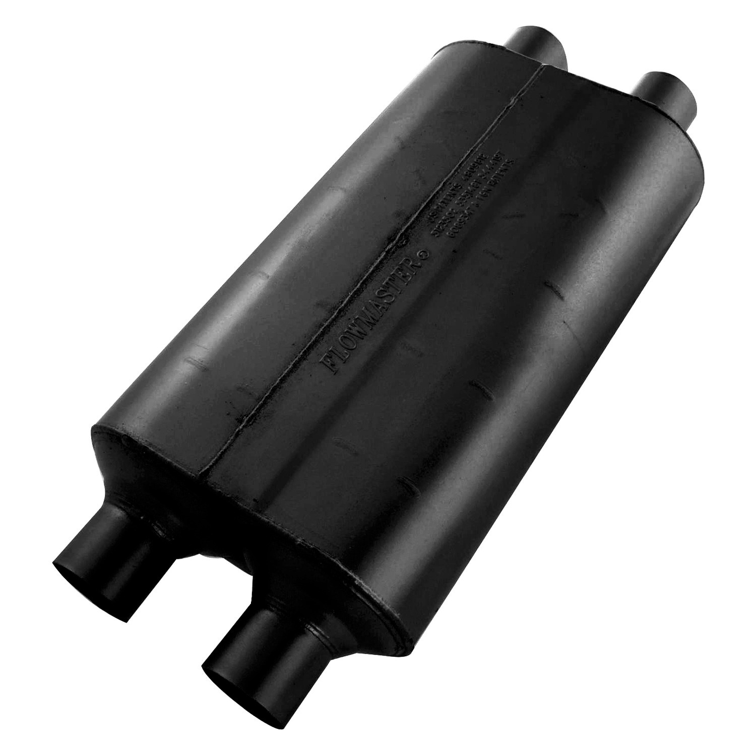 Flowmaster® - Super 50 Series Delta Flow™ Oval Black Exhaust Muffler