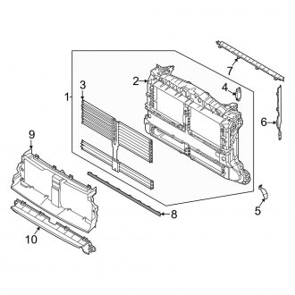 2021 Ford Bronco Sport Radiator Supports | CARiD