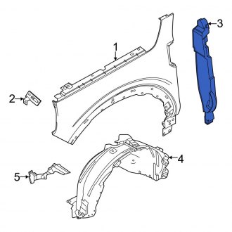 Ford Bronco Sport OEM Fenders - Factory Front & Rear Fenders | CARiD